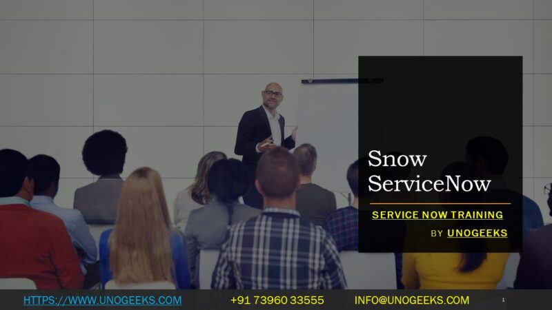 Snow ServiceNow