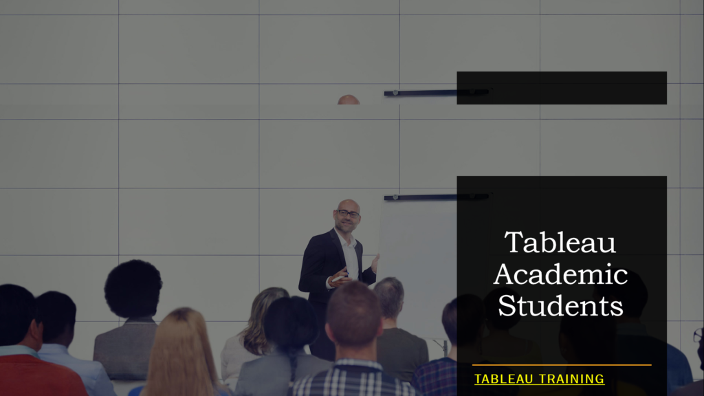 Tableau Academic Students
