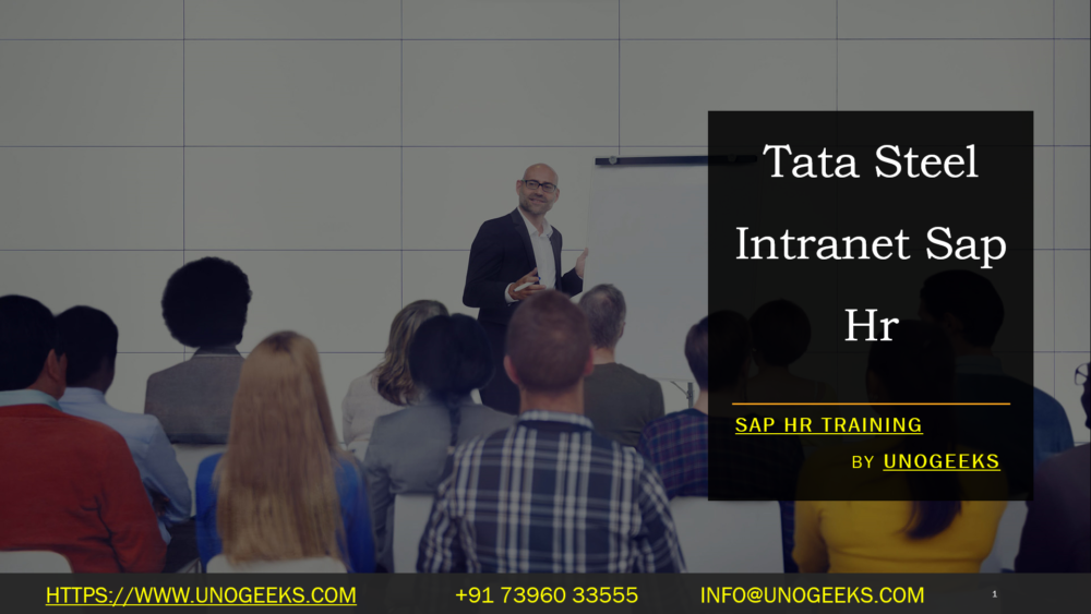 Tata Steel Intranet Sap Hr
