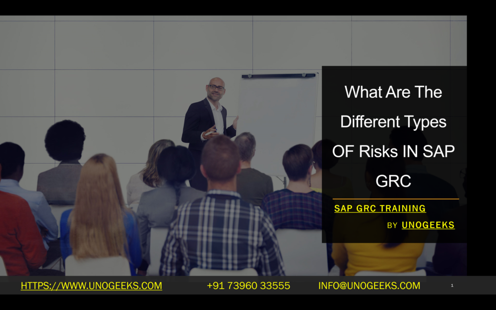 What Are The Different Types OF Risks IN SAP GRC