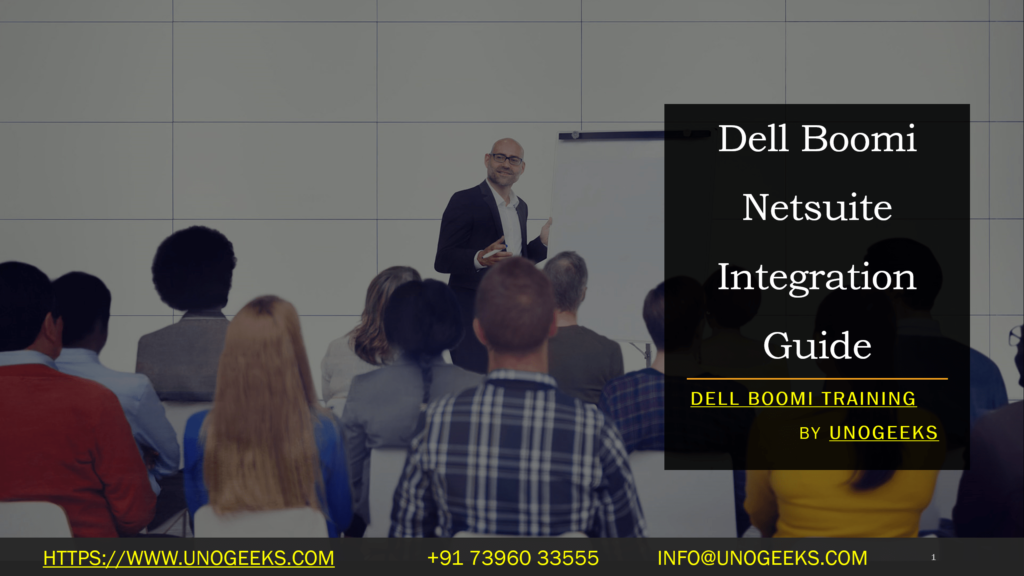 Dell Boomi Netsuite Integration Guide