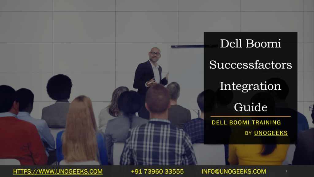 Dell Boomi Successfactors Integration Guide
