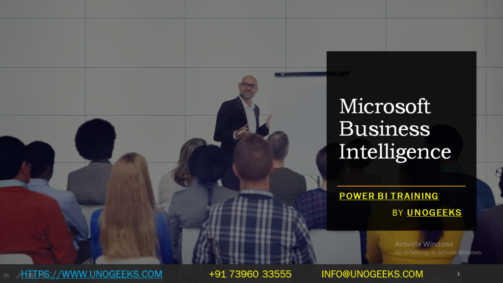 Microsoft Business Intelligence