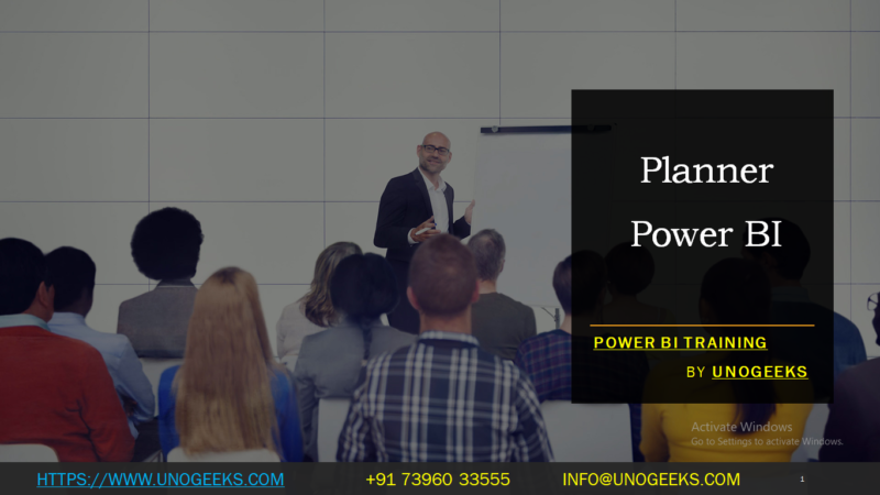 Planner Power BI