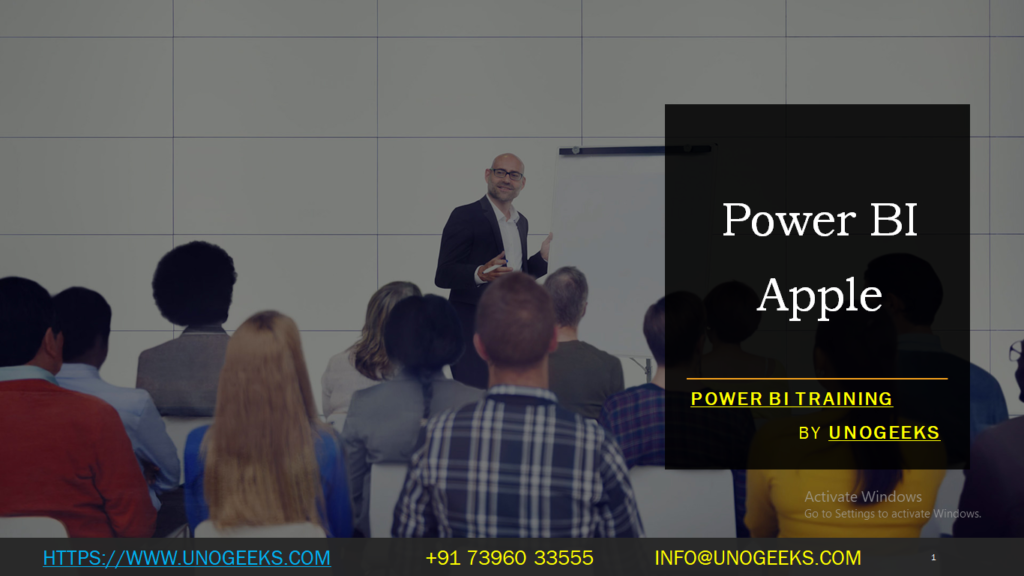 Power BI Apple