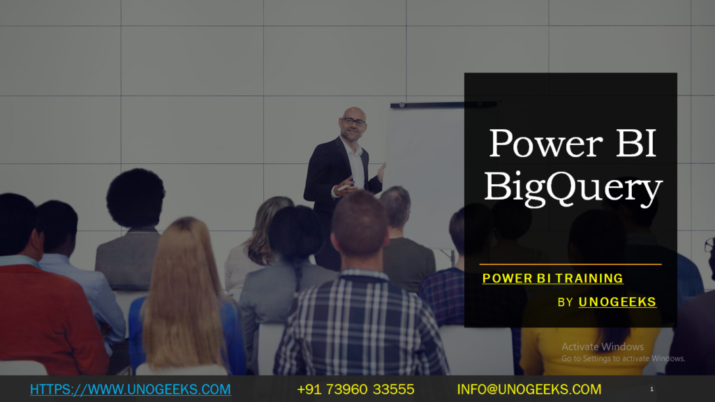 Power BI BigQuery
