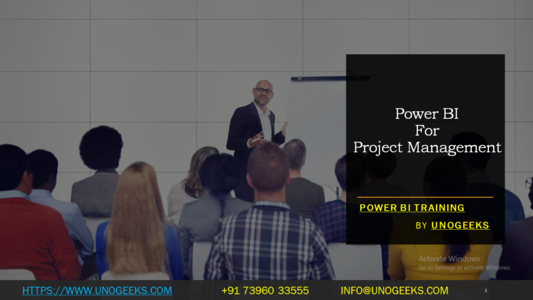 Power BI For Project Management