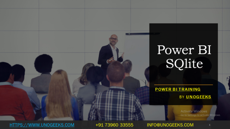 Power BI SQlite