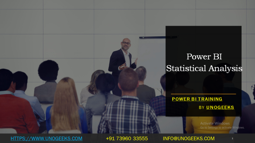 Power BI Statistical Analysis