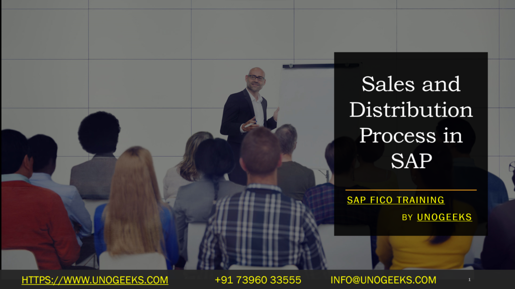 Sales and Distribution Process in SAP