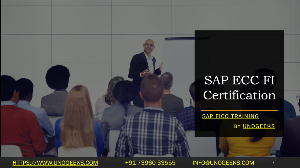 sap ecc fi certification