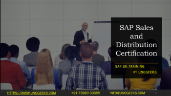 SAP Sales and Distribution Certification