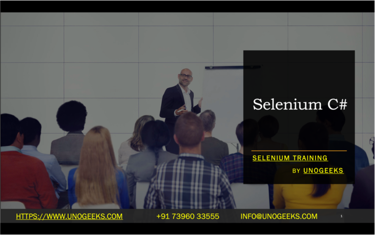 Selenium C#