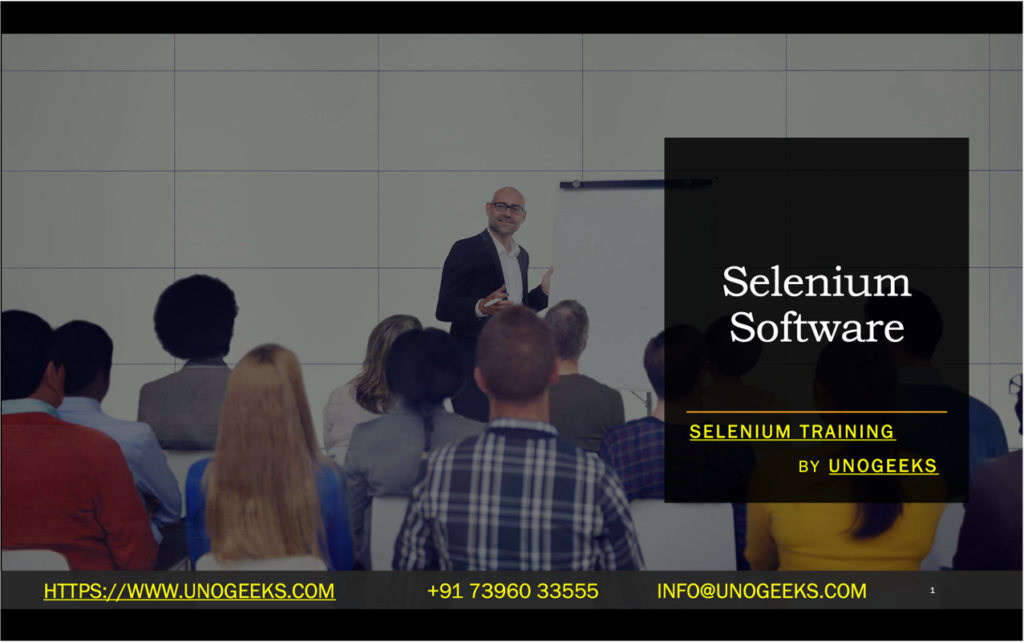 Selenium Software
